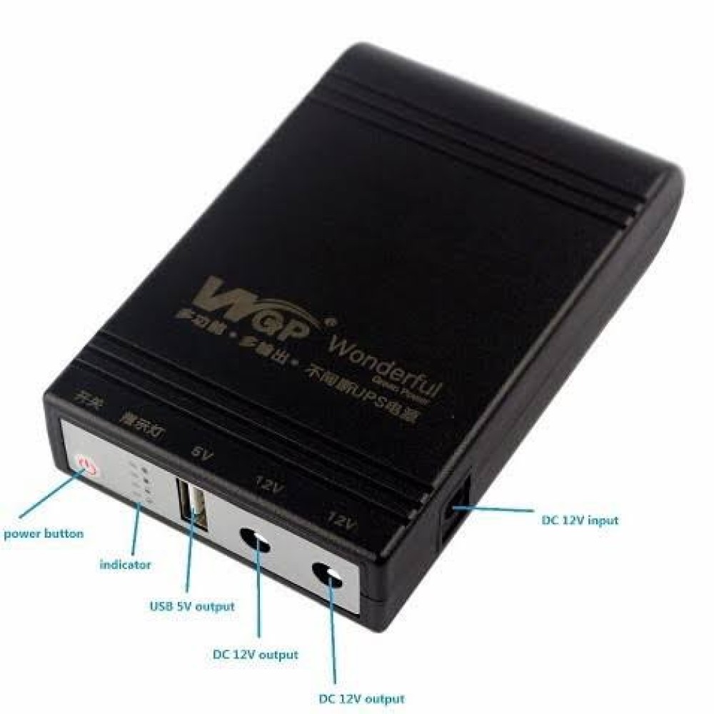 WGP Mini UPS for wifi router 8hrs power backup Price in BD